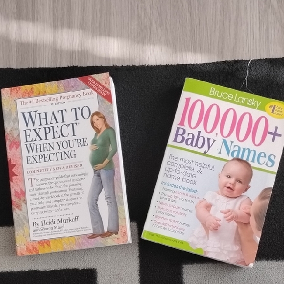 Accessories | Pregnancy And Baby Names Book Set | Poshmark